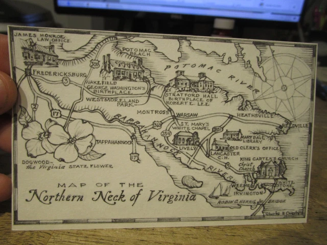 Old Northern Neck Va Map