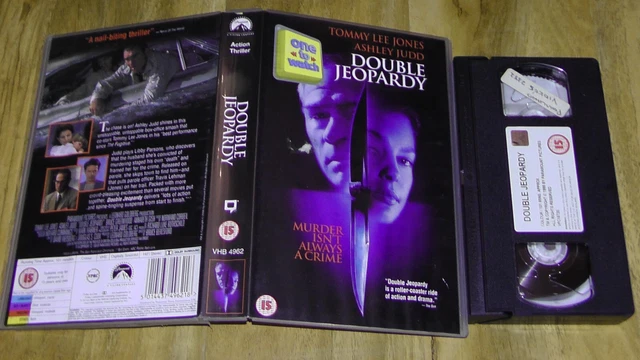 DOUBLE JEOPARDY VHS Video Tape Big Box Ex Rental CIC Paramount Universal £4.99 - PicClick UK