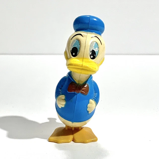 DONALD DUCK WIND-UP figure / 1977 TOMY / Walt Disney / working ...