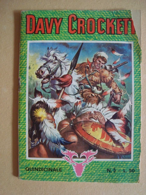 DAVY CROCKET N°5 libretto ed.dardo 1965 EUR 5,99 - PicClick IT
