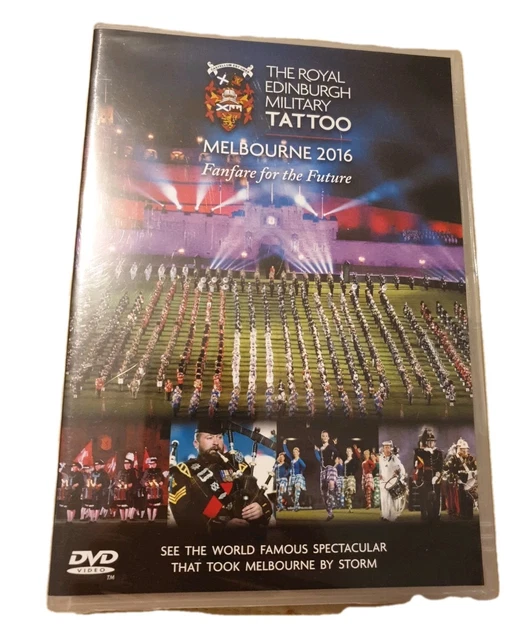 THE ROYAL EDINBURGH Military Tattoo DVD Melbourne 2016 : Fanfare For ...