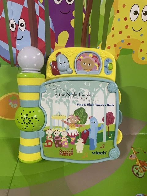 IN THE NIGHT Garden Sing & Slide Musical Book With Light 2007 Ragdoll ...