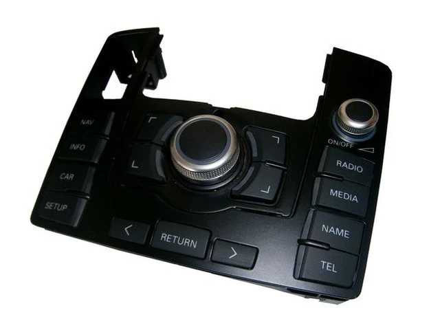 AUDI Q7 MMI 2G Control Panel With Rotary Knob 4L0919610 4L0910609 2006 ...