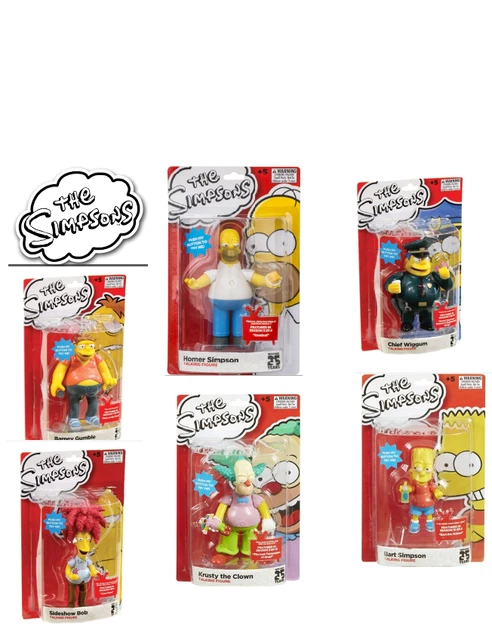 THE SIMPSONS TALKING Action 25th Anniversary Figures - Homer/Bart/Bob ...