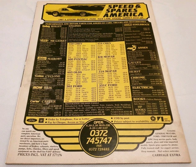 CUSTOM CAR MAGAZINE April 1993 Vintage Car Magazine 1990s Car Magazine ...