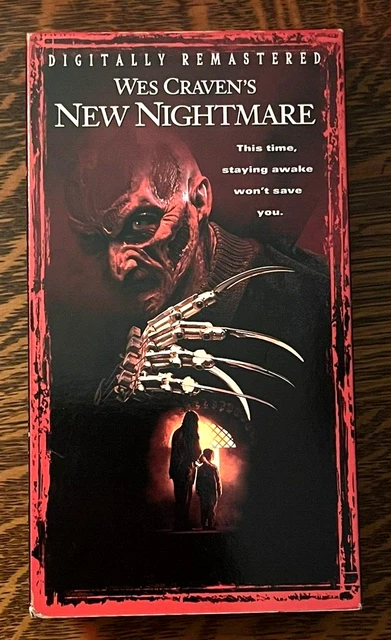 VHS TAPE~ WES Craven's New Nightmare~ 1994~ Remastered £14.36 - PicClick UK