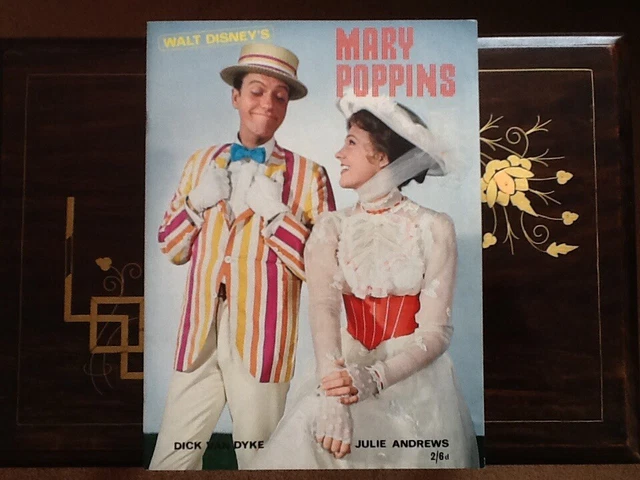 VINTAGE WALT DISNEY'S Mary Poppins Showtime Souvenir Programme 1964 £19 ...