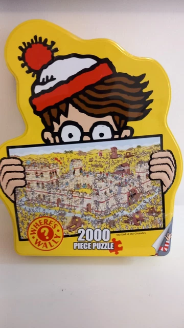 WHERE&S WALLY JIGSAW Puzzle 2000 pieces "the end of the Crusades ...