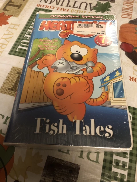 HEATHCLIFF - FISH TALES bande vidéo VHS 1986 station d'animation 7 ...