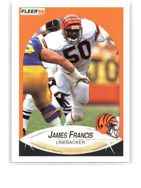 1990 FLEER UPDATE #U-8 James Francis RC Cincinnati Bengals EUR 1,09 ...