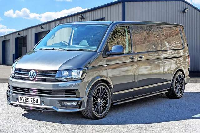VW TRANSPORTER T6 Long Wheelbase LWB Custom Panel Van Sportline £29,994 ...