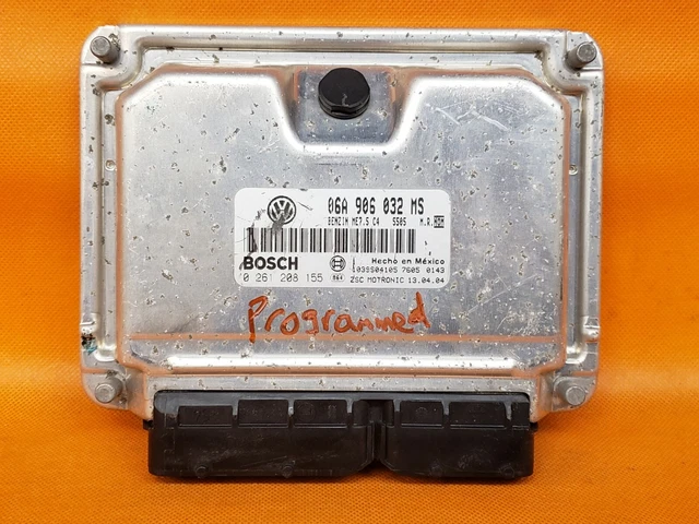 PROGRAMMED PLUG PLAY 04 Vw Beetle Atx Control Module Ecu 06A906032Ms ...