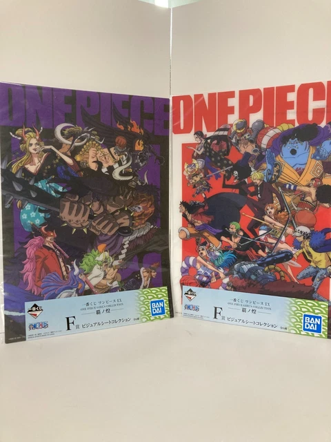 ICHIBAN KUJI EX ONE PIECE GIRL'S COLLECTION Visual Sheet Collection pea ...