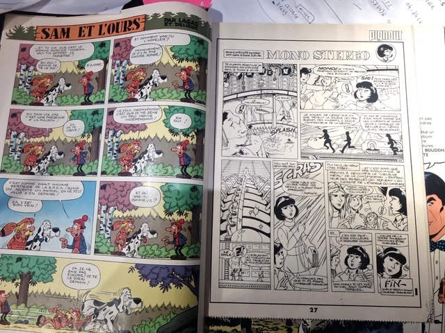 SUPPLÉMENT PASTICHE PIGNOUF + journal SPIROU N° 2054 EO TTBETAT ...