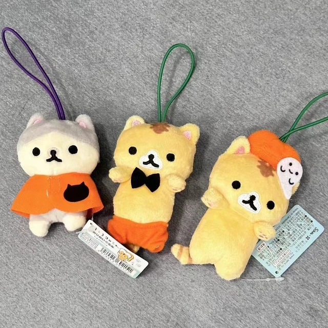 HALLOWEEN CAT PLUSH Keychain With Pumpkin Costume For Kids And ...