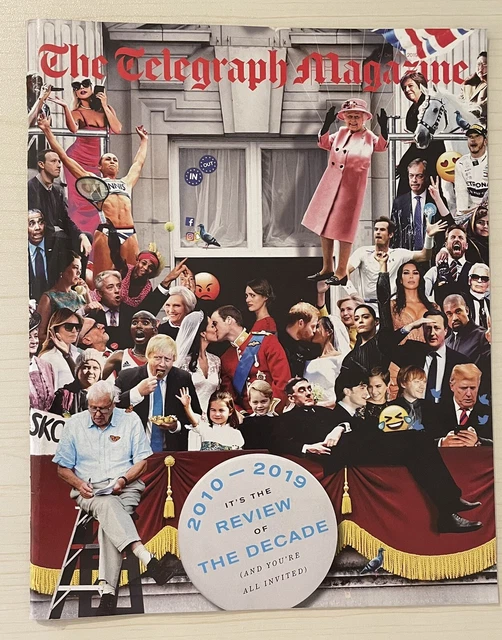 TELEGRAPH MAGAZINE DECEMBER 2019 (Review Of The Decade) £3.19 - PicClick UK