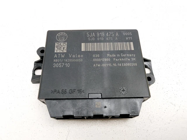 2014 SEAT TOLEDO Mk4 Parking Sensor Control Module Unit 5Ja919475A £13. ...