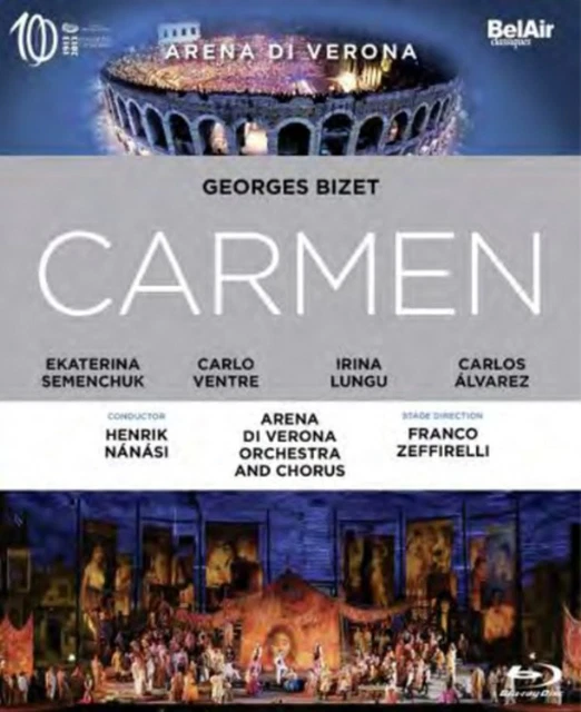 CARMEN: ARENA DI Verona (Nánási) (Blu-ray) Carlos Alvarez Ekaterina Semenchuk EUR 41,42 ...