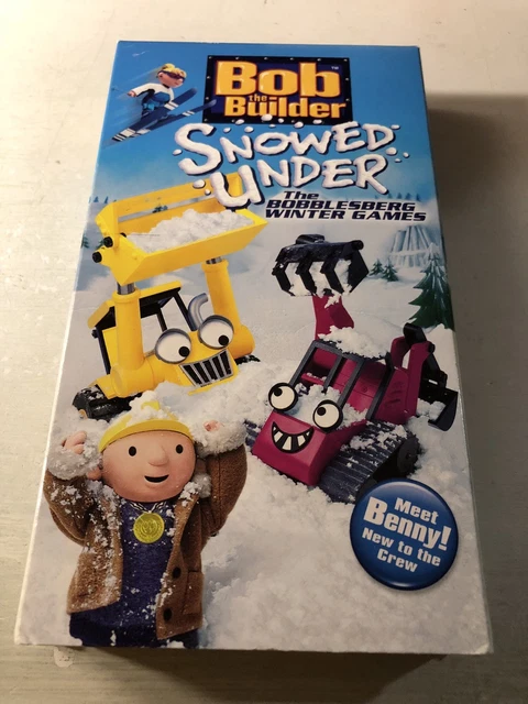 BOB THE BUILDER: Snowed Under-Bobblesberg Winter Games (2004) VHS ...