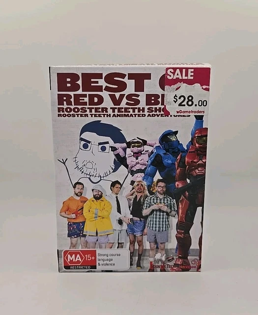 BEST OF RED Vs Blue, Rooster Teeth Shorts & Animated Adventures DVD ...