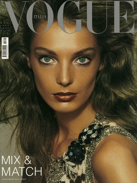 MAGAZINE VOGUE ITALIE Mai 2004 DARIA WERBOWY TIM WALKER BRUCE WEBER 645 ...