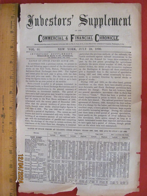 1890 GREAT NORTHERN RAILROAD ORIG SYSTEM ROUTE MAP in MN ND MN ID WA ...