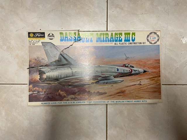 DASSAULT MIRAGE III C Fujimi 1/48 Scale Plastic Model Airplane Kit. Not ...