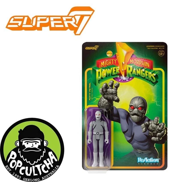 MIGHTY MORPHIN’ POWER Rangers - Putty Patroller ReAction 3.75” Action ...