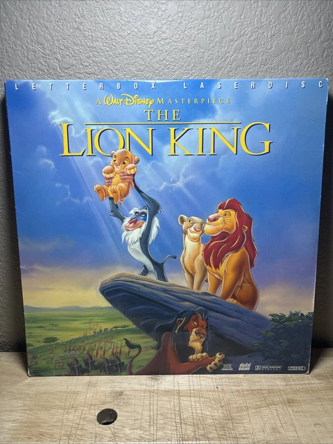 &THE LION KING& Letterbox Laserdisc LD - Walt Disney £9.92 - PicClick UK