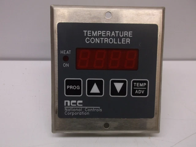 NATIONAL CONTROLS TEMP Control K 240VAC Temp Display $45.99 - PicClick