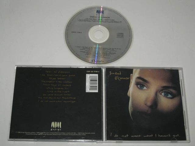 SINEAD O'CONNOR/I DO Not Want I Haven't Got(Ensign/Cdp 32 1759 2)Cd ...