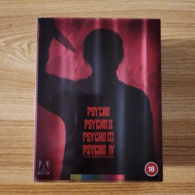THE PSYCHO COLLECTION Arrow Video Blu-ray 1-4 Box Set Limited Edition ...