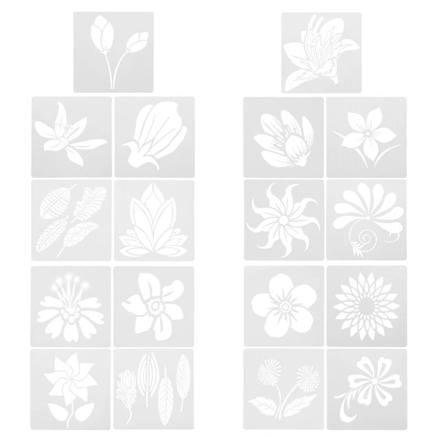18 PCS KIDS Drawing Stencils Hollow Painting Templates Crafts $22.87 ...