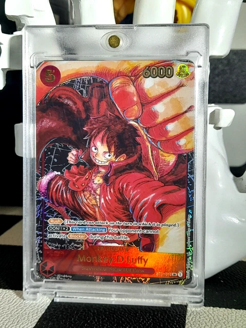 ONE PIECE TCG Monkey D. Luffy ENG Alternate Art ST01-012 SR EUR 10,00 - PicClick FR