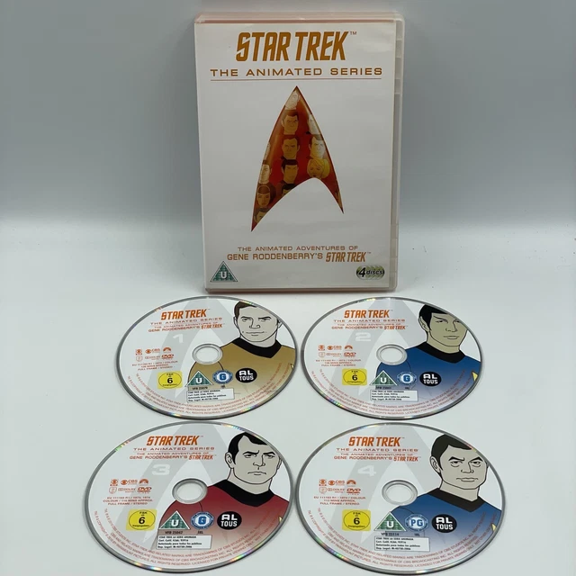 STAR TREK: THE Animated Series [DVD] 4 Disc Complete Collection Box Set ...