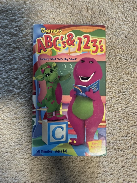VHS BARNEY - Barneys ABCs et 123s (VHS, 2000) EUR 3,43 - PicClick FR