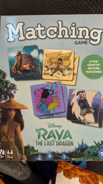DISNEY RAYA AND The Last Dragon Matching Game Brand New, Still Sealed ...
