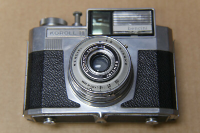 VINTAGE BENCINI KOROLL II (2) Made In Italy Camera and Case £9.50 ...