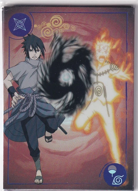 PANINI NARUTO SHIPPUDEN Hokage Figurine Mappa No. 108 Naruto Sasuke EUR ...