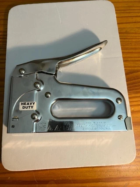 ARROW FASTENER MODEL T-50P Heavy Duty Staple Gun ~ Made in the USA ...