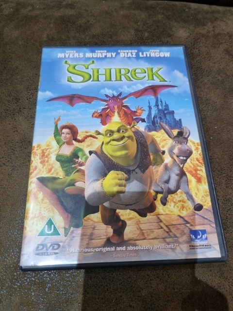 SHREK DVD ORIGINAL 2001 DreamWorks Animated Family Movie Classic EUR 3 ...