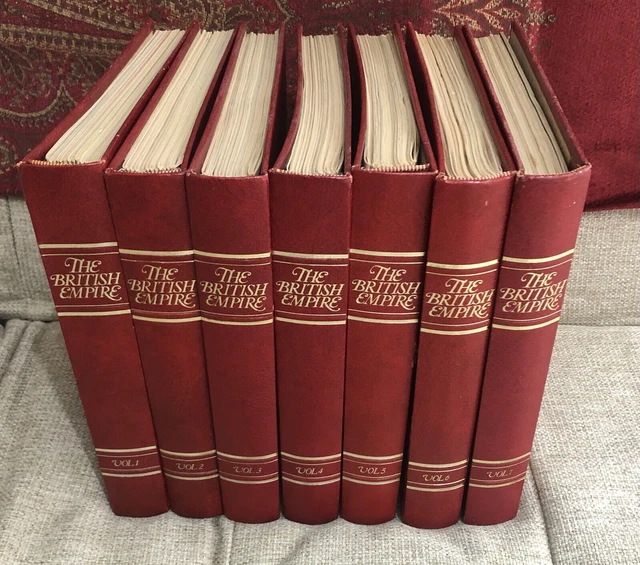 COMPLETE SET - The British Empire BBC TV Time-Life Books Vol. 1-7 ...