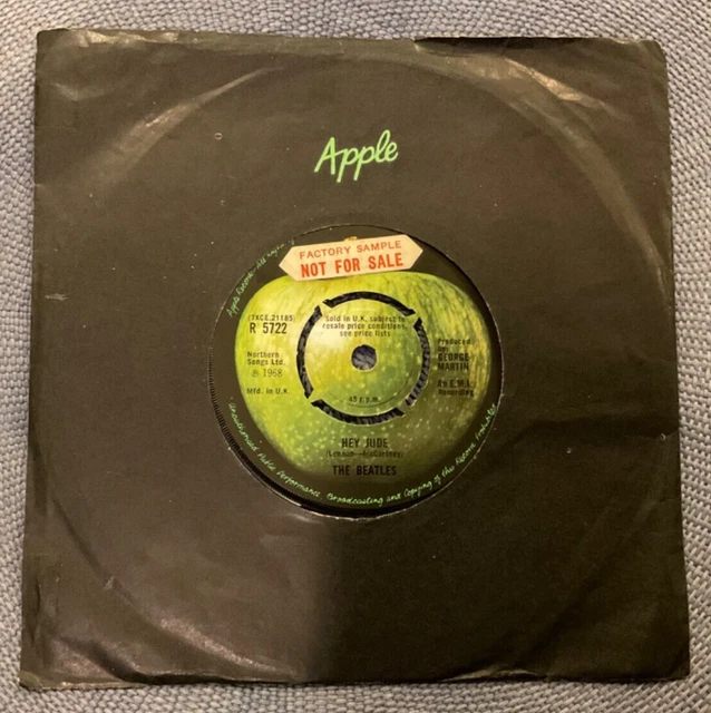 THE BEATLES - GET BACK rare UK 1968 PROMO SAMPLE / PSYCH / BEAT / MINT ...