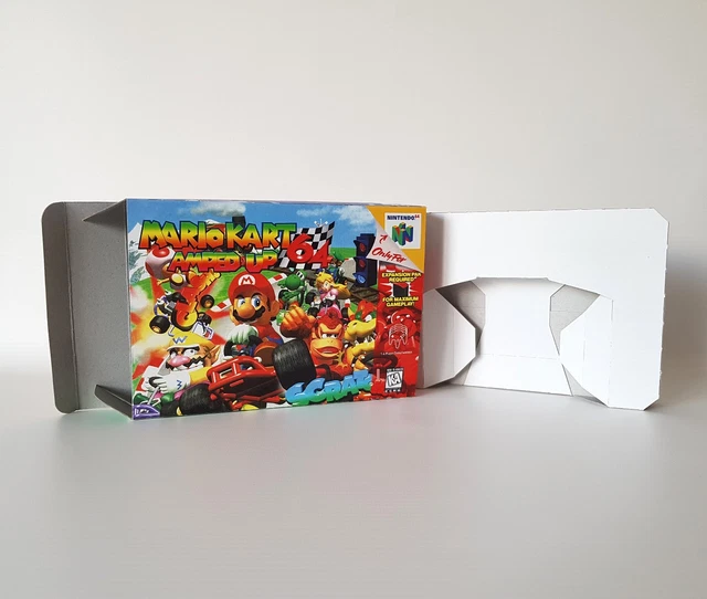 MARIO KART 64 Amped Up USA NTSC N64 Nintendo 64 Empty Box & Tray £10.60 ...