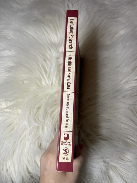 EVALUATING RESEARCH IN Health And Social Care Textbook Open University ...