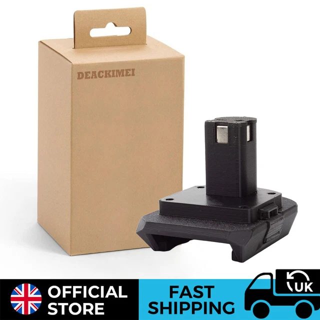 ADAPTER FOR ERBAUER 18V Lithium Battery To Ryobi One+ 18V Series Power ...