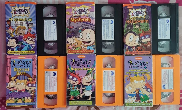 LOT OF 6 VHS Tapes 90s Nickelodeon Rugrats VHS $24.16 - PicClick CA