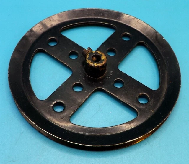EARLY MECCANO THREE inch spoked Pulley, part 19b. £6.50 - PicClick UK