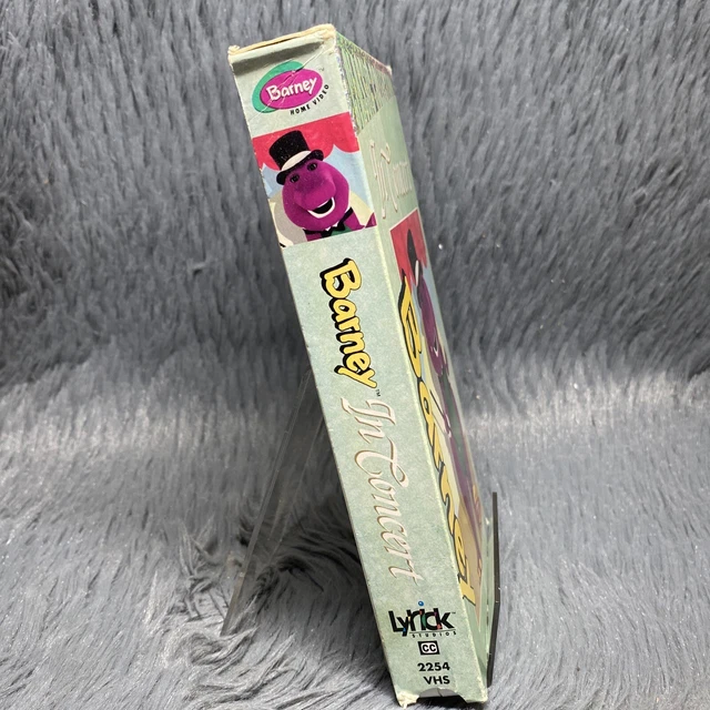 BARNEY - BARNEY in Concert VHS 2000 Classic Collection Kids Cartoon ...