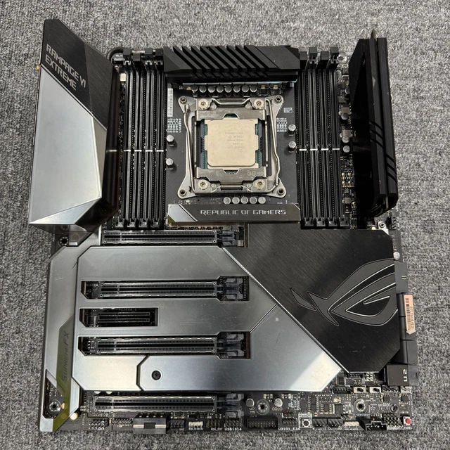 USED ASUS ROG Rampage VI Extreme Motherboard with Intel Core i7-7820X ...